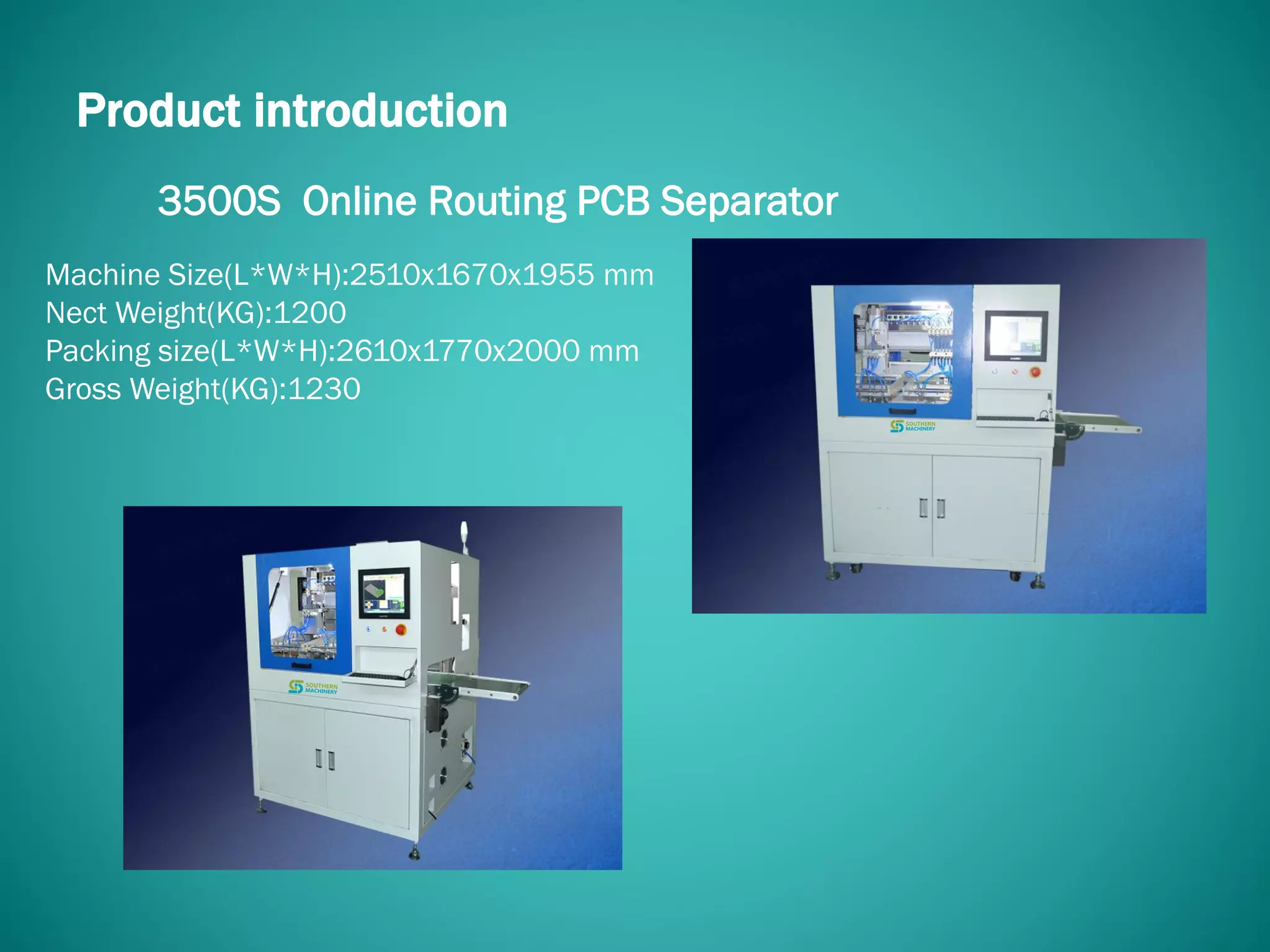 Pcb separator series from souther machinery | PPT