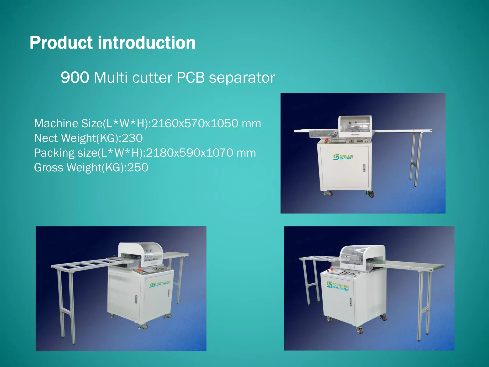 Pcb separator series from souther machinery | PPT