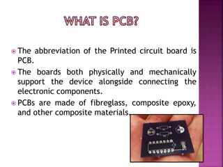 PCB SOFTWARE kicad simulation of Printed circuit boards | PPTX