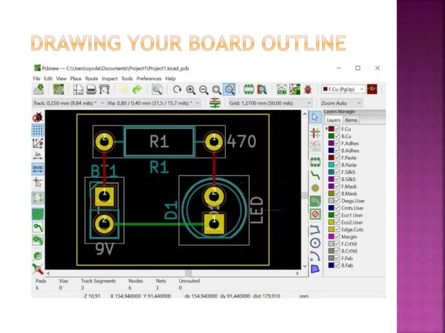 PCB SOFTWARE kicad simulation of Printed circuit boards | PPTX