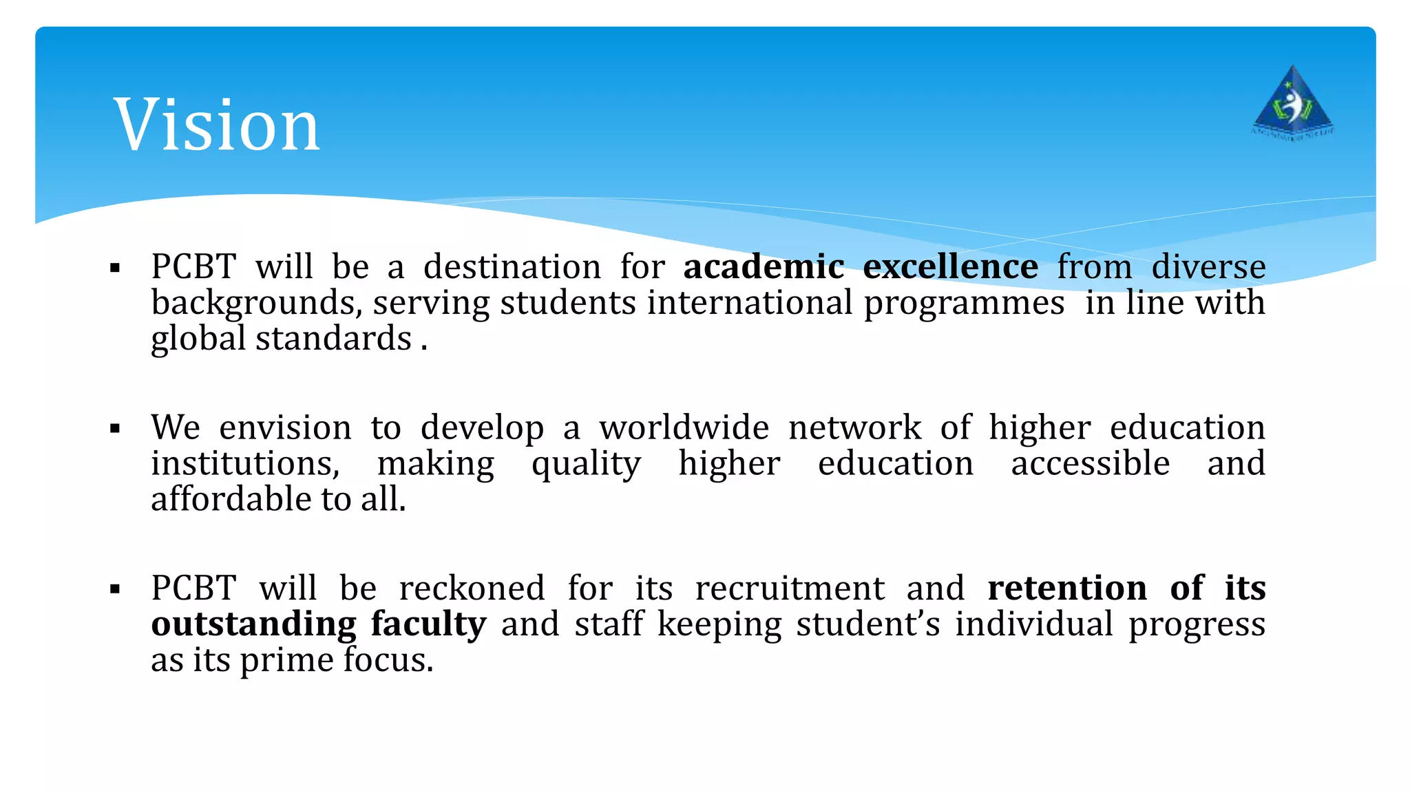 Pcbt knowledge presentation-updated | PPT