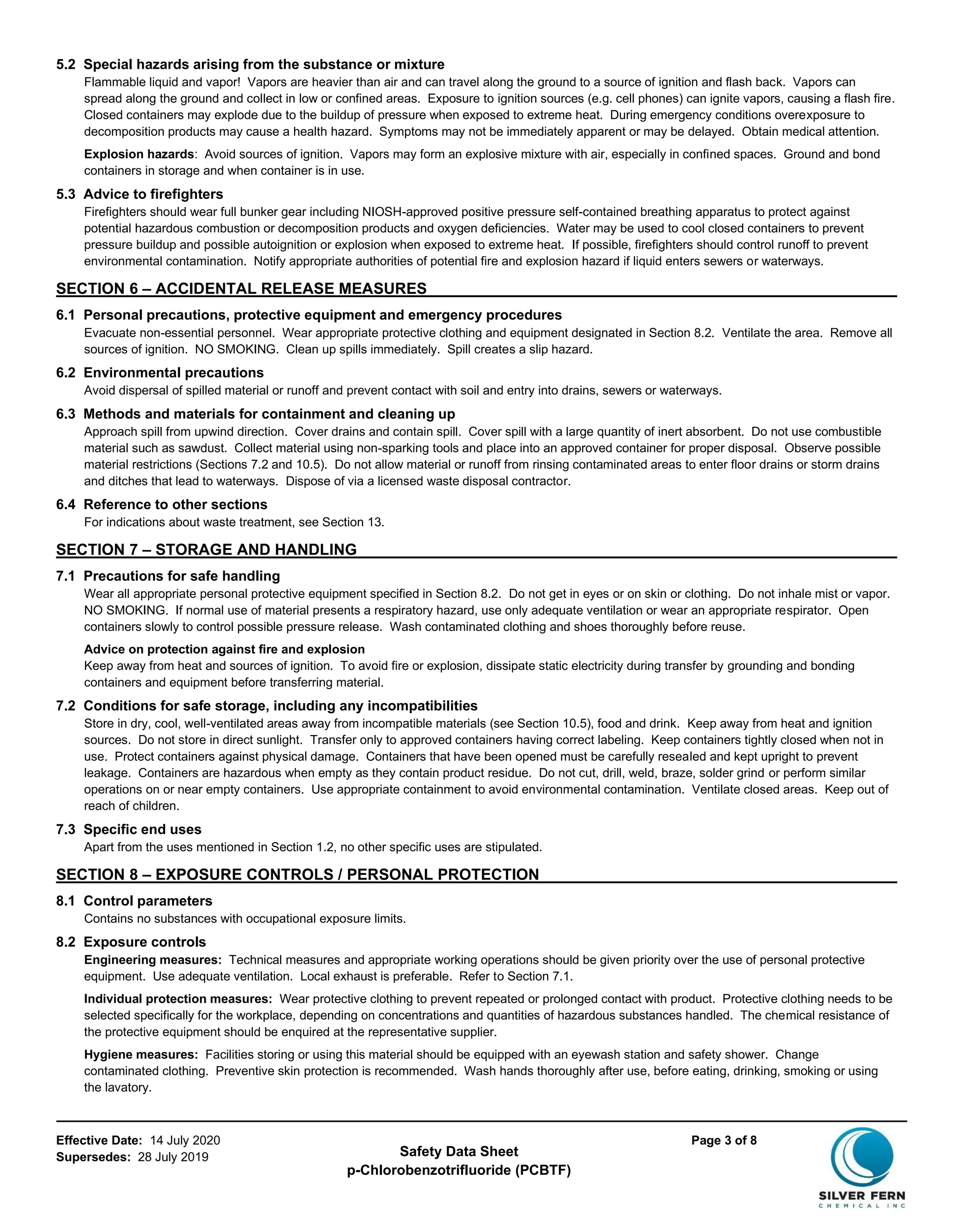 Best Solvent Pcbtf SDS | PDF