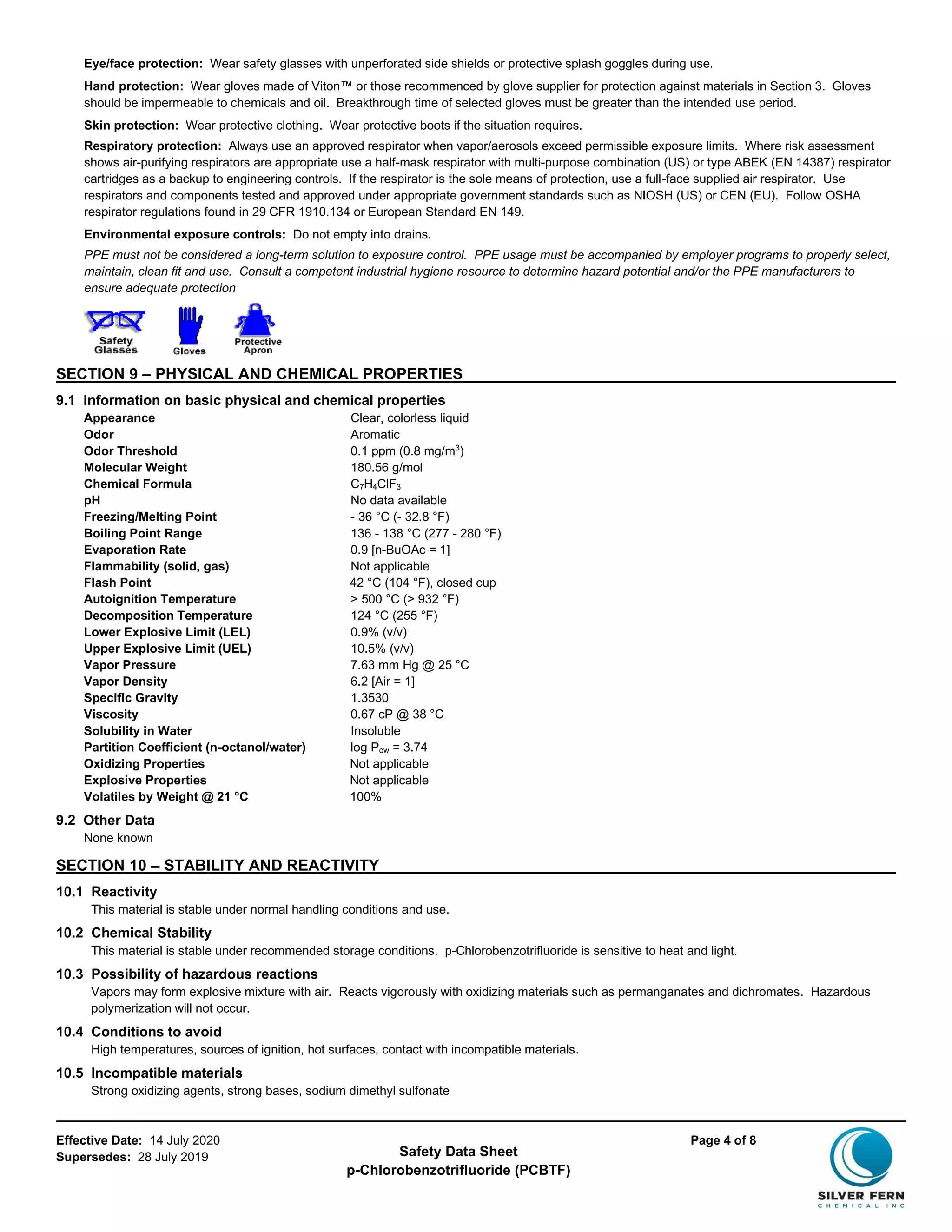 Best Solvent Pcbtf SDS | PDF