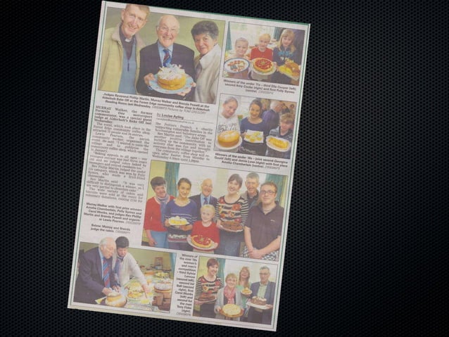 Parish Community Work Project Year 1 Review | PPT