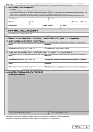 PCC-3 - pożyczka w praktyce | PDF