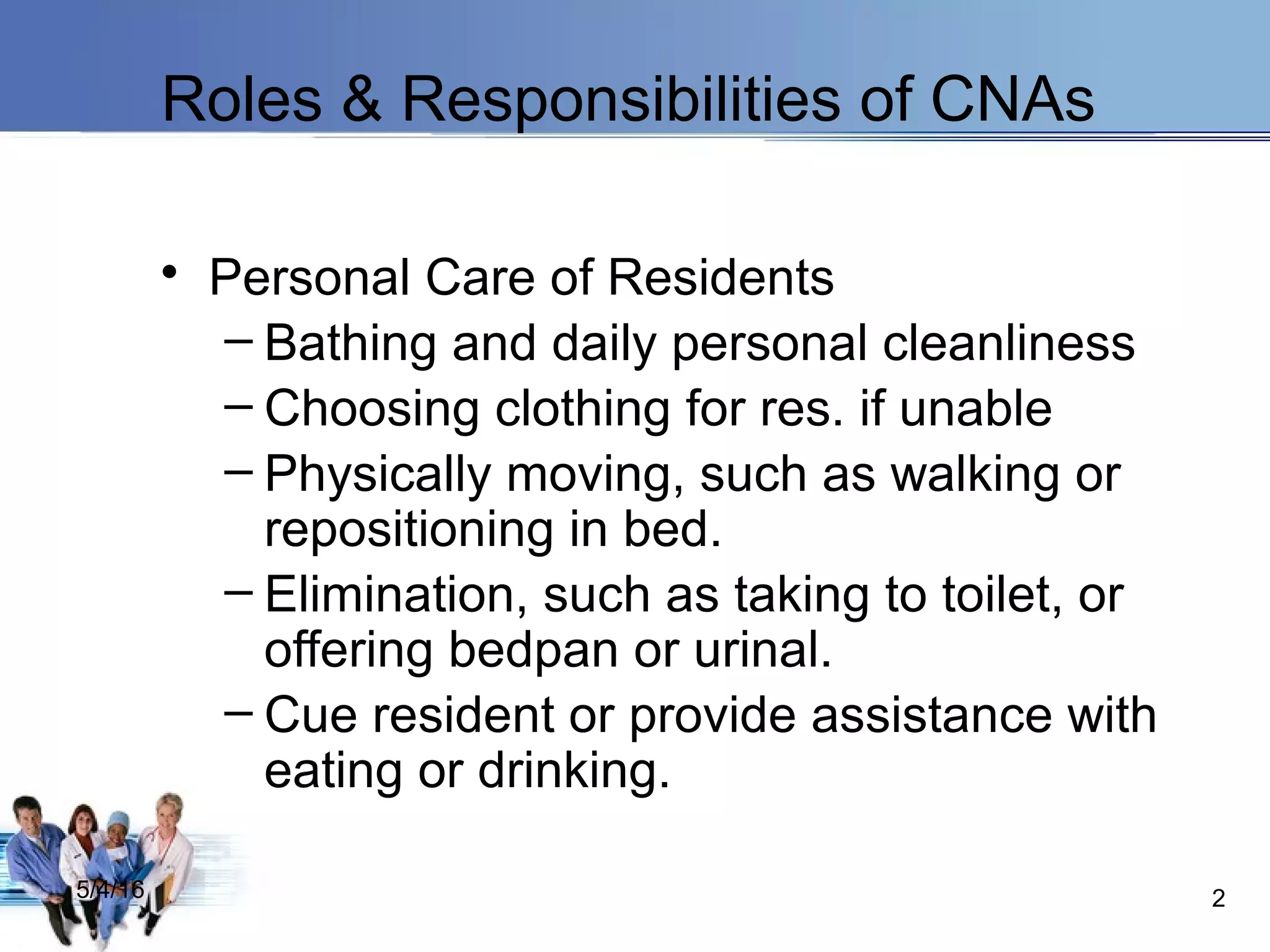 Pcc cna-unit 3 power point | PPT