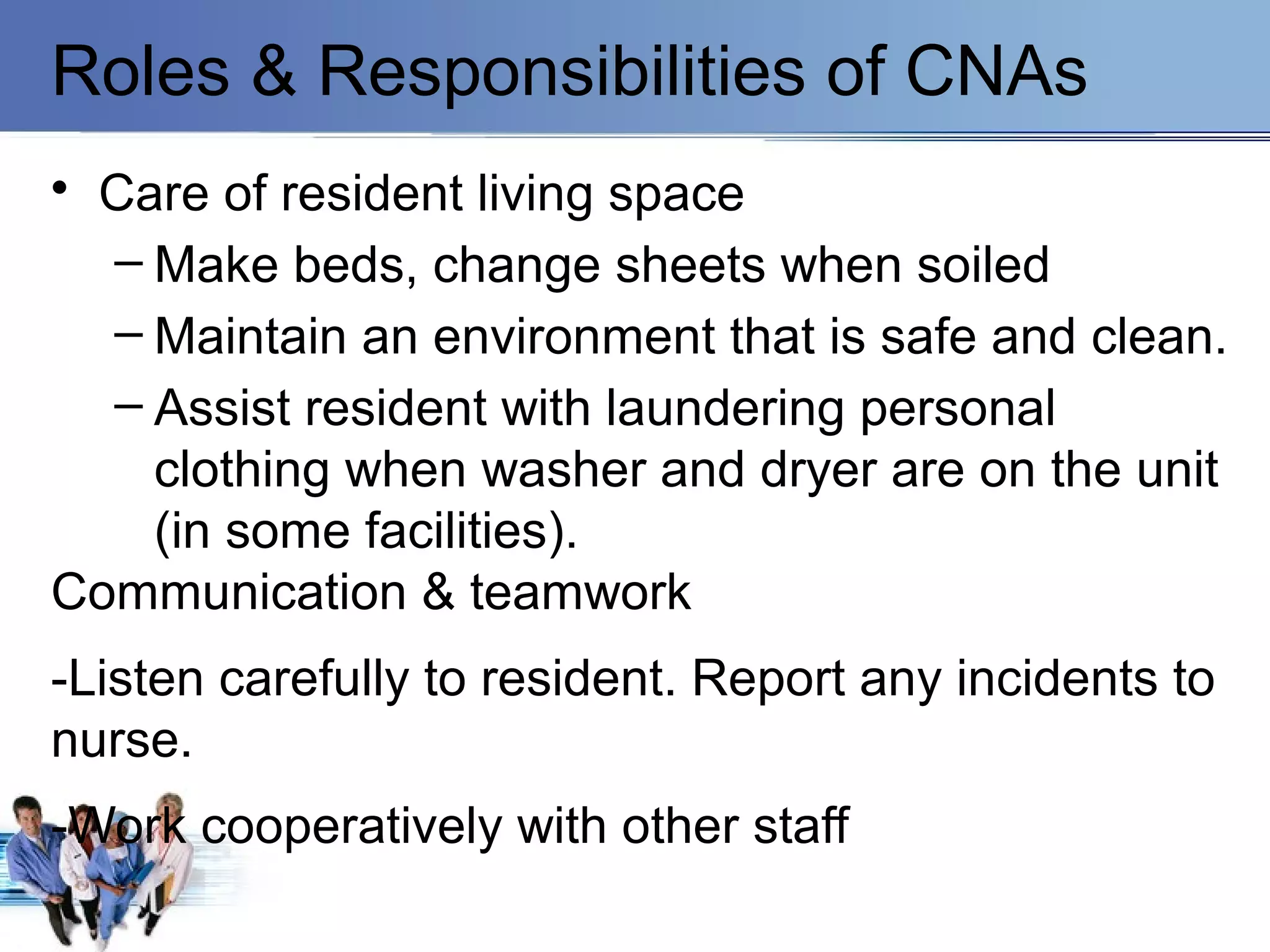 Pcc cna-unit 3 power point | PPT