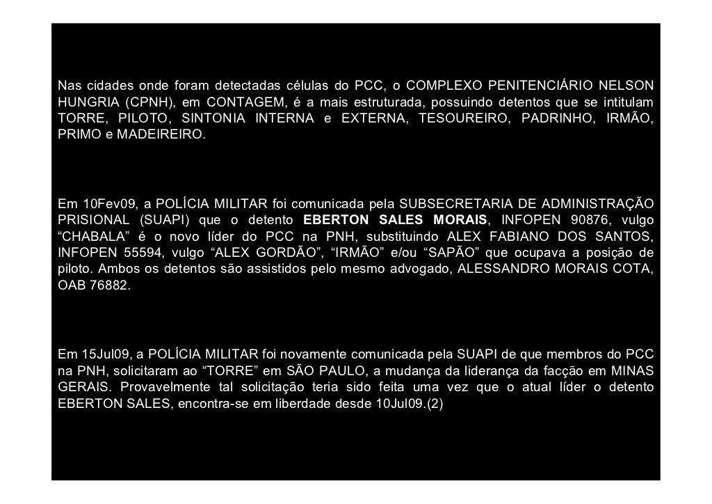 Pcc Primeiro Comando Da Capital