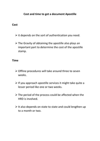 Pcc apostille for oman | PDF