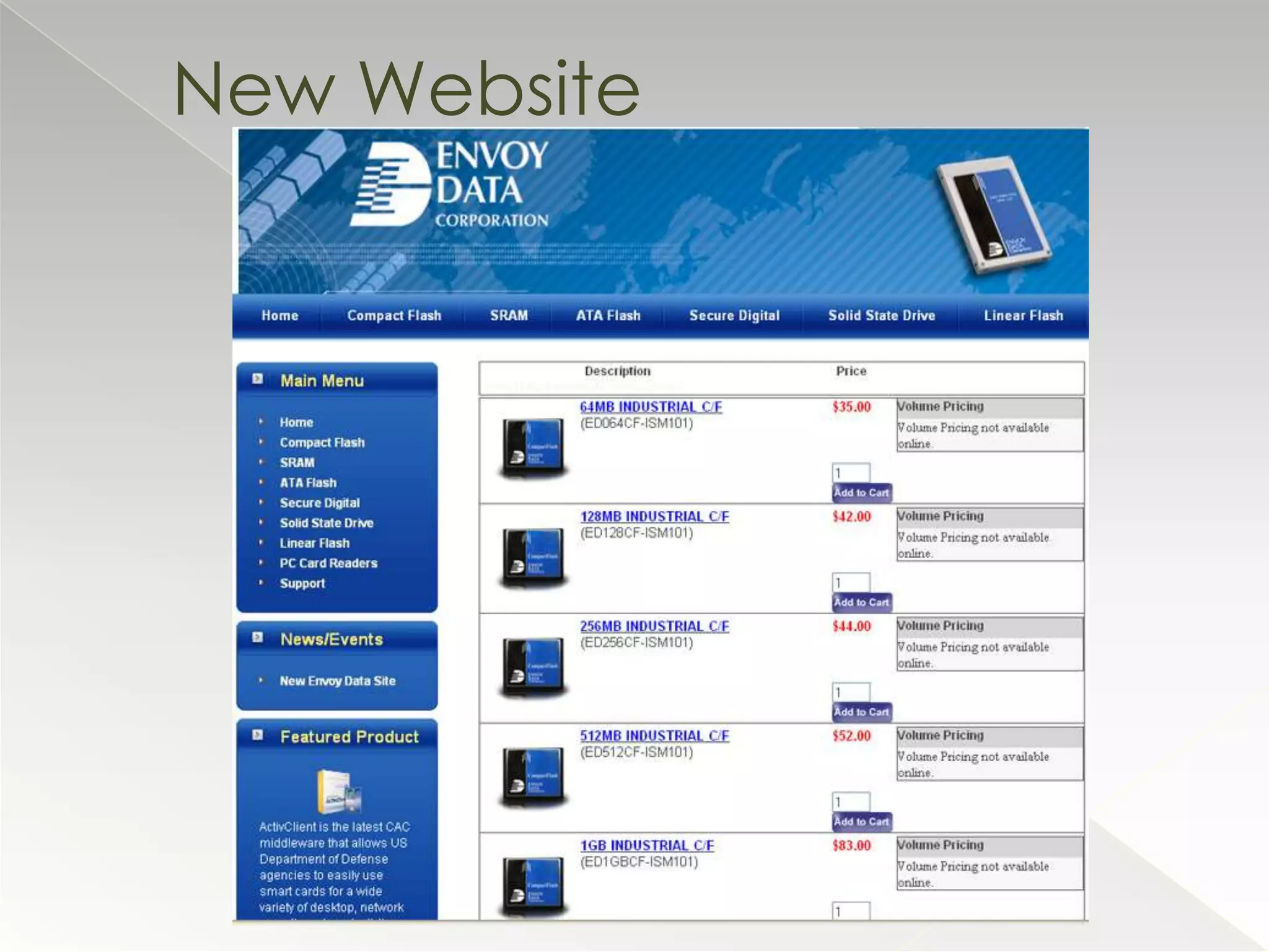 Envoy Data Background | PPT