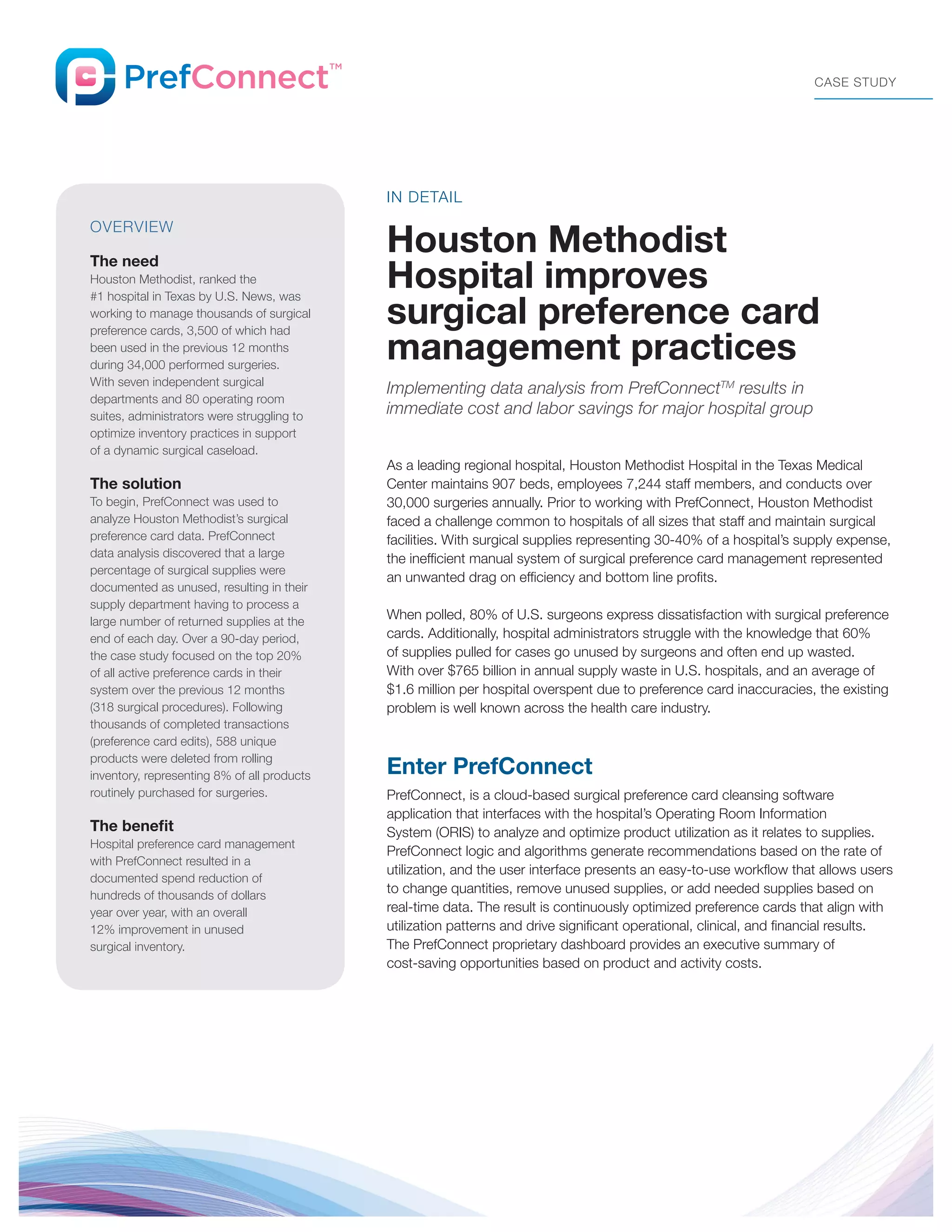 PrefConnect case study | PDF