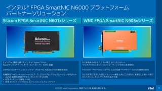PCCC22：インテル株式会社 テーマ1「インテル® Agilex™ FPGA デバイス 最新情報」 | PDF | Cloud Computing | Internet