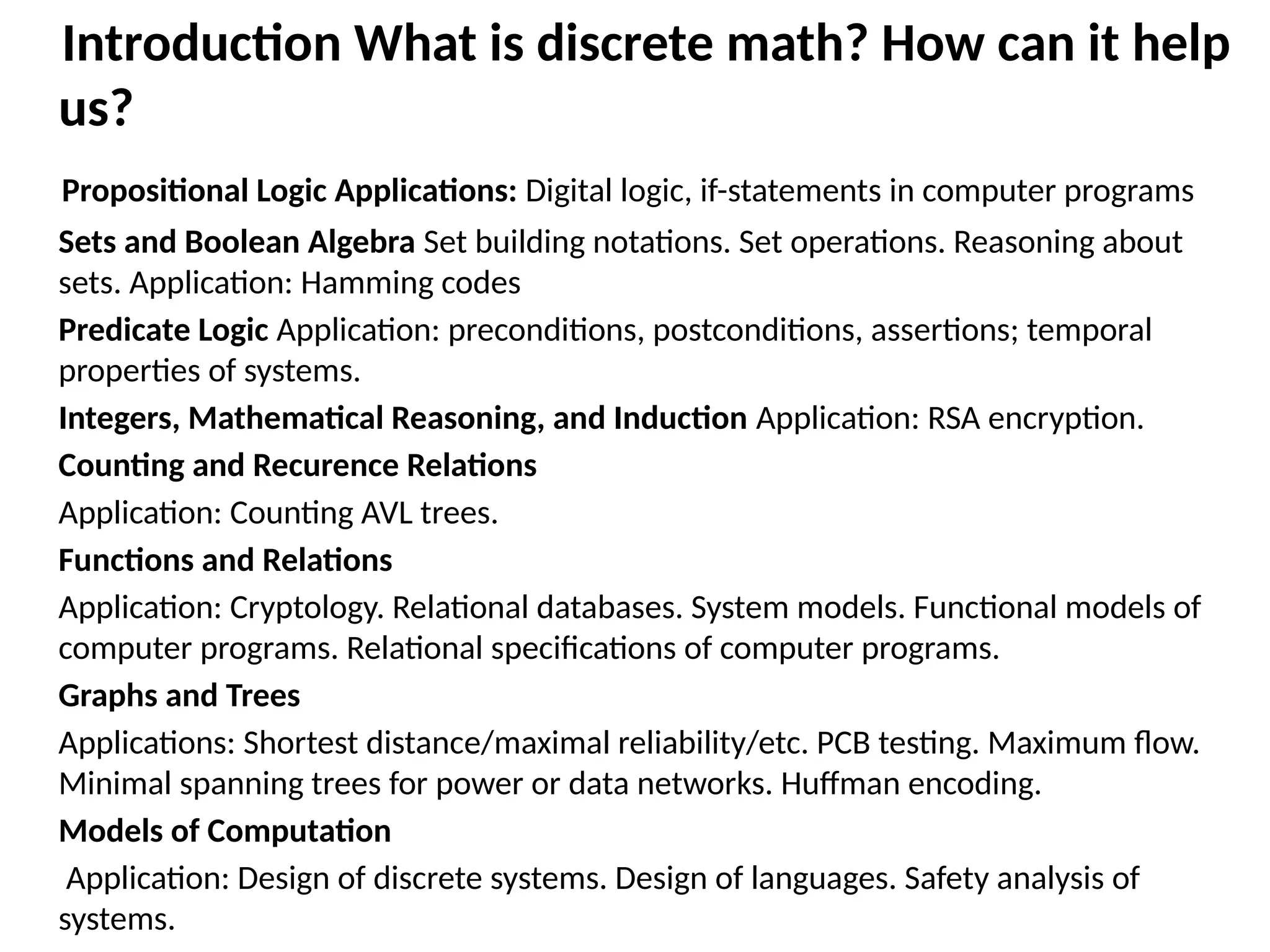Application of Discrete Mathematics in Engineering | PPTX