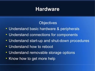 Pcc Hardware Comp | PPT