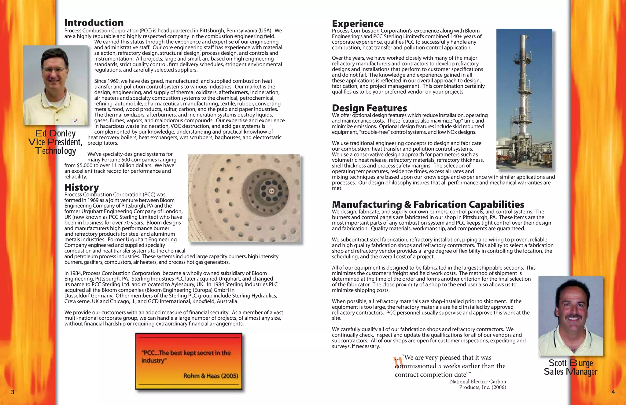 Introduction to Process Combustion Corporation | PDF