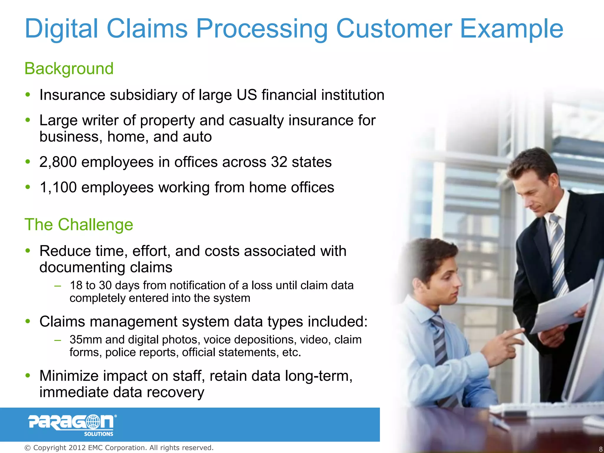 P&c claims automation solution a competitive advantage | PDF