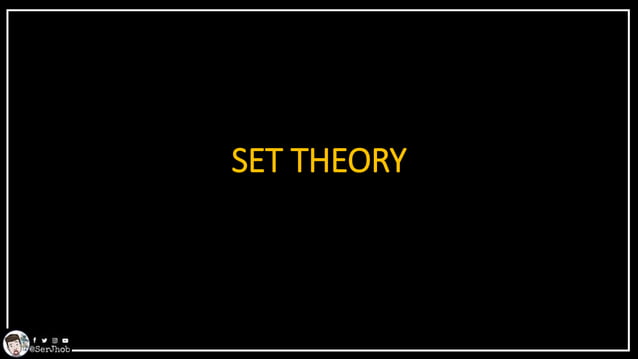 Mathematics in the Modern World - GE3 - Set Theory | PPTX | Home Entertainment Systems ...