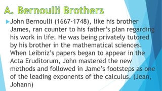 History of Mathematics - Early to Present Period | PPTX