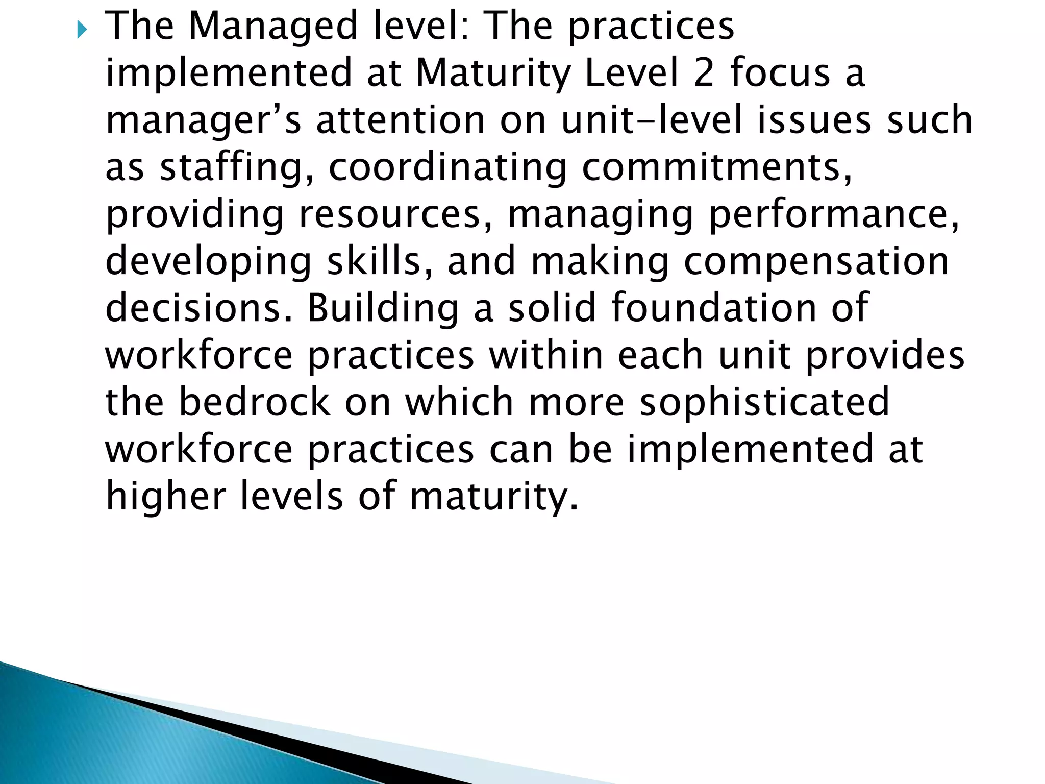 People capability maturity model | PPTX