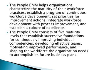 People capability maturity model | PPTX