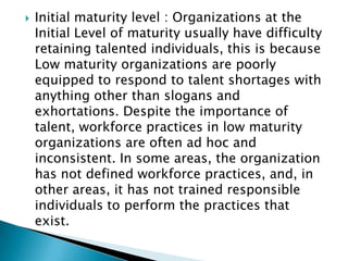 People capability maturity model | PPTX