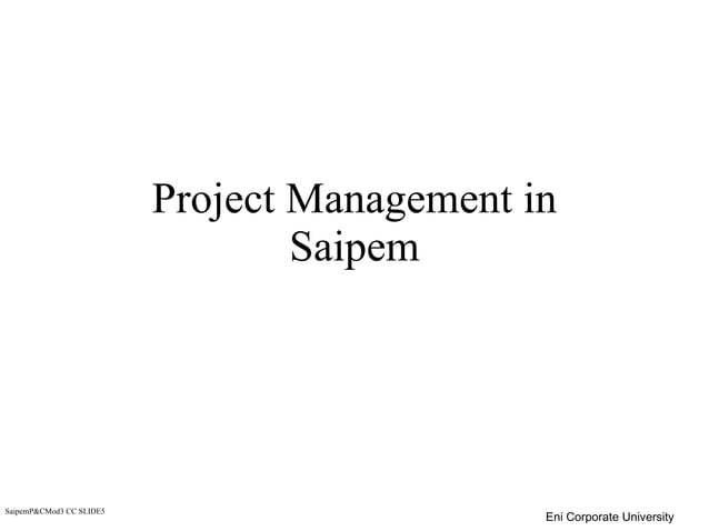 P&Cc Module3 Cc1 | PPT