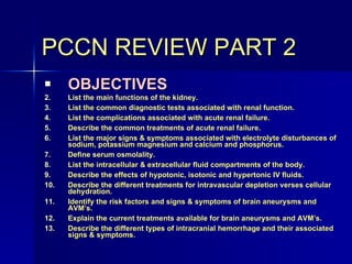 Pccn Review Part 2 | PPT
