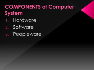 Pc components | PPTX
