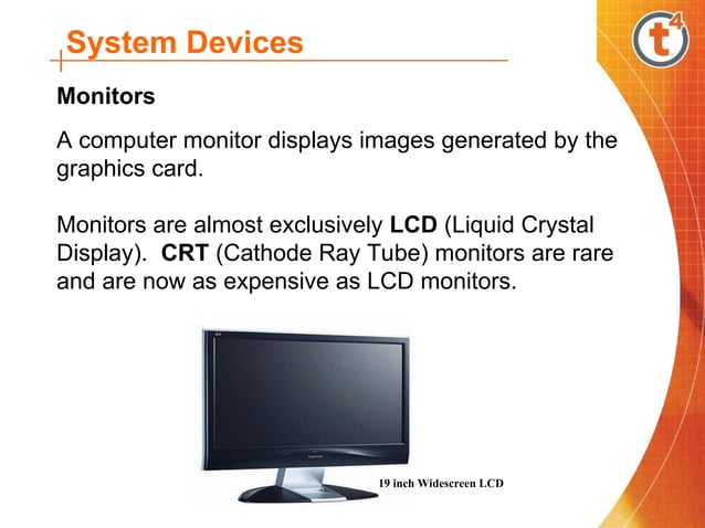 PC Components and functions input output | PPT