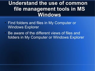 OS & File System | PPT