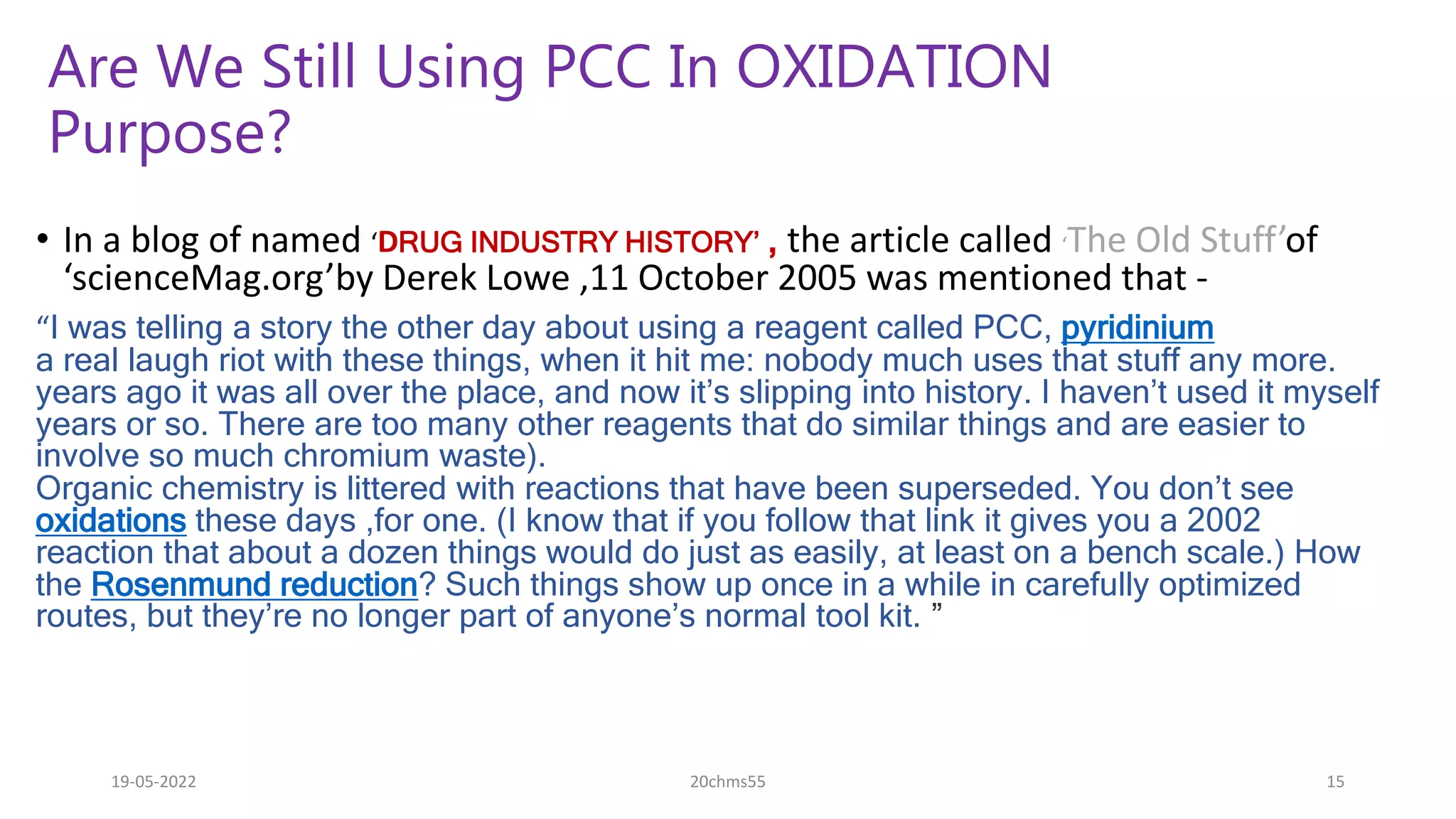 PCC OXIDATION.pptx