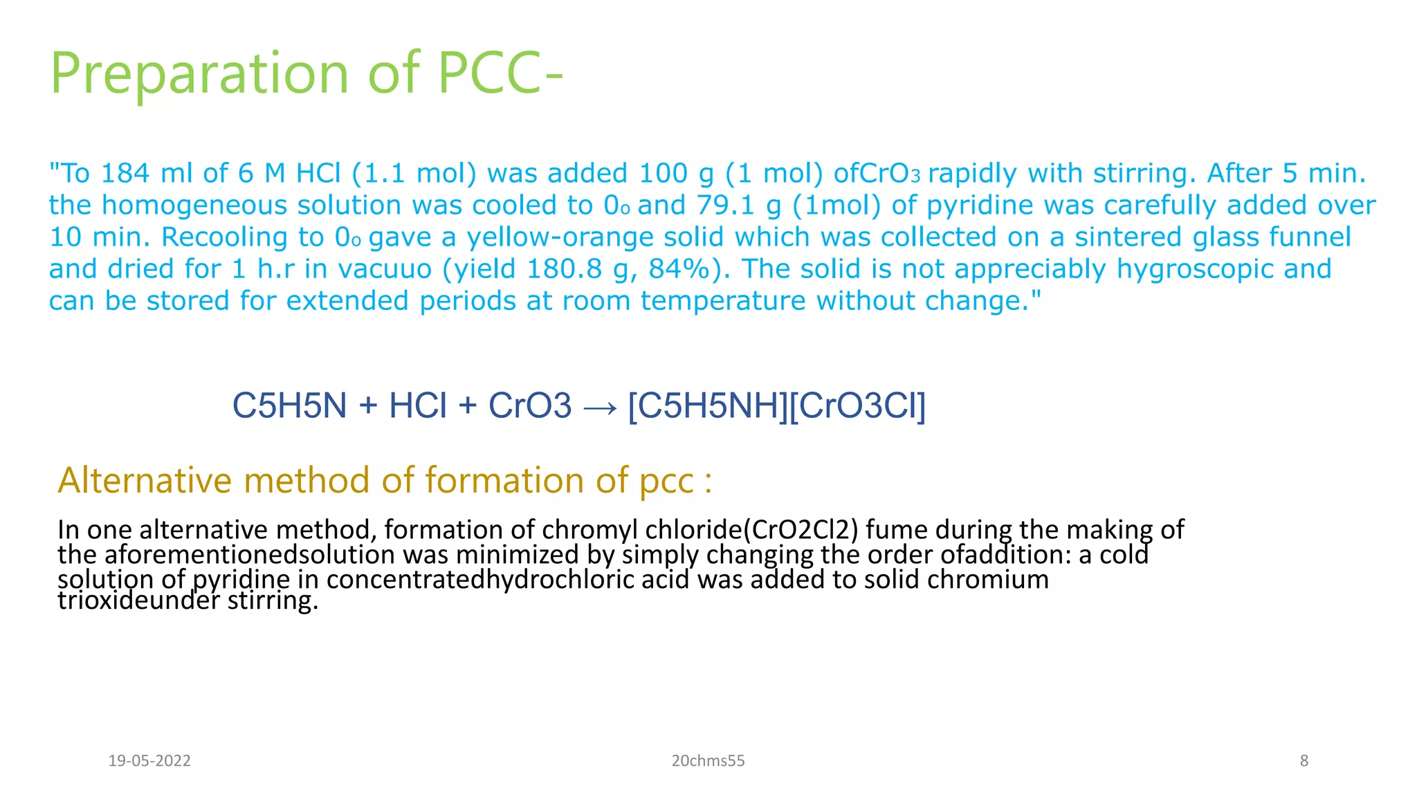 PCC OXIDATION.pptx
