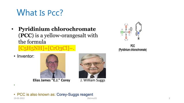 PCC OXIDATION.pptx | Chemistry | Science