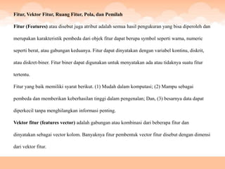 Pcd 011 - pengenalan pola | PPT