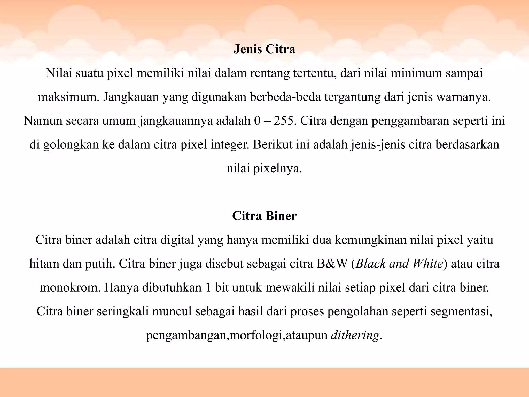 Pcd 04 - jenis dan format citra | PDF