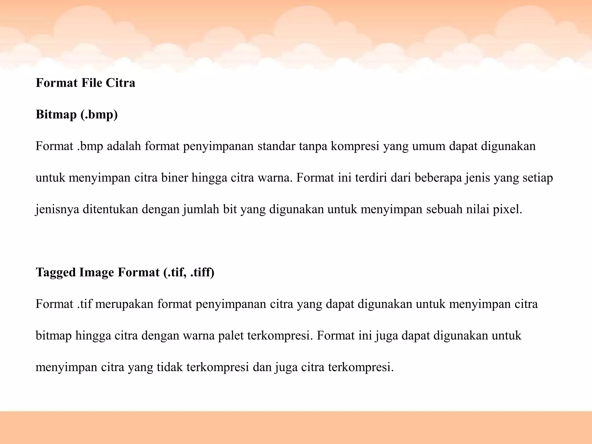 Pcd 04 - jenis dan format citra | PDF