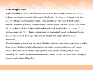 Pcd 09 - model kompresi citra | PDF