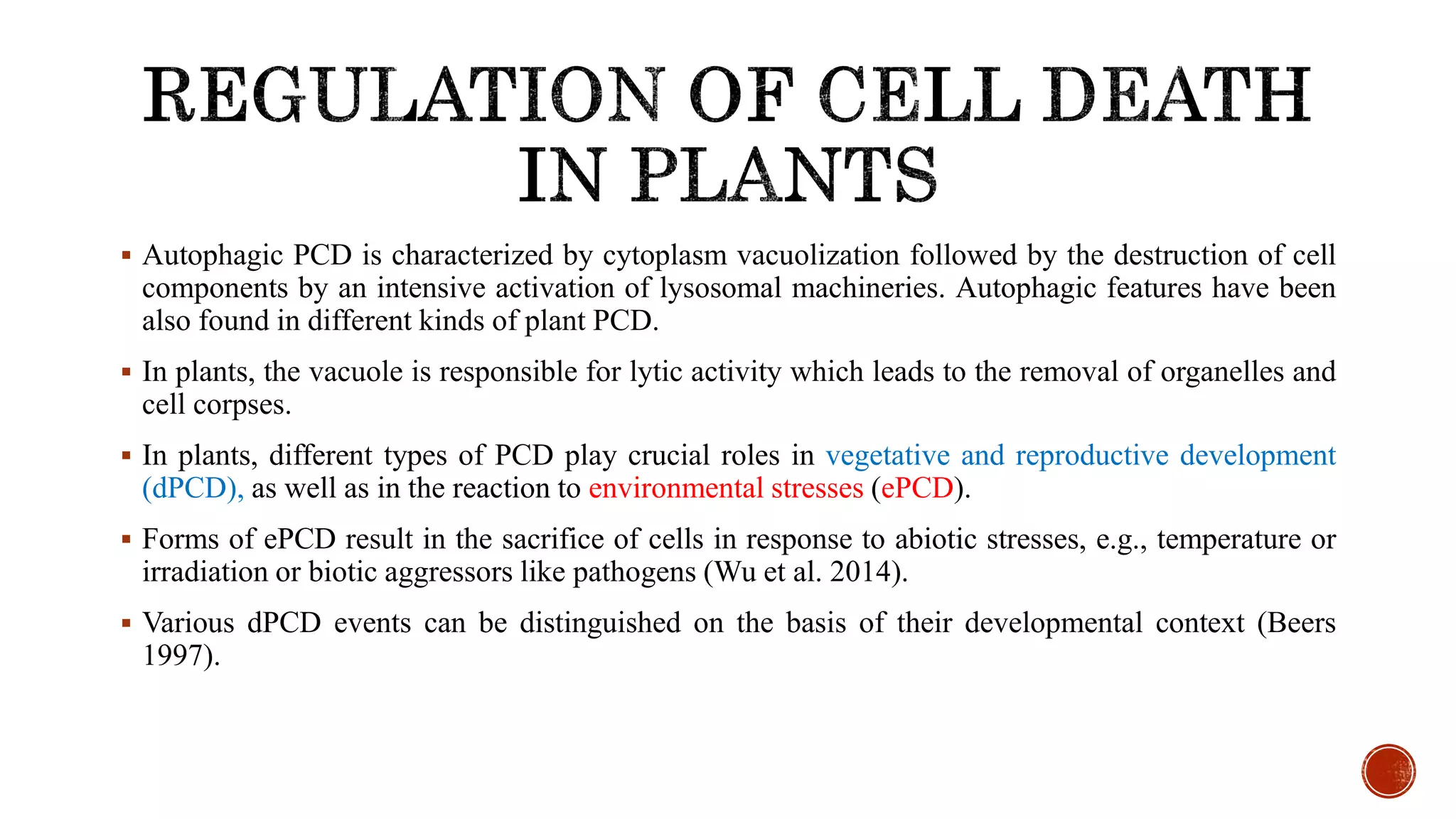 PROGRAMMED CELL DEATH | PPTX