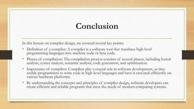 Principles of Compiler Design - Introduction | PPTX | Programming ...
