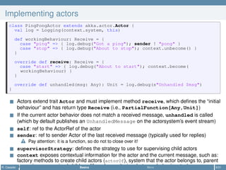 Akka Actors: an Introduction | PPT