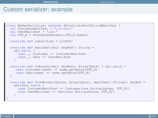 Akka Remoting and Clustering: an Introduction | PDF