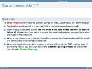 Akka Remoting and Clustering: an Introduction | PPT