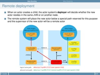 Akka Remoting and Clustering: an Introduction | PDF