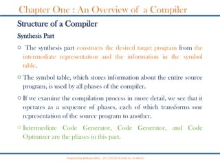 principle of compiler design– Chapter One.pptx