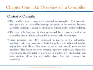 principle of compiler design– Chapter One.pptx