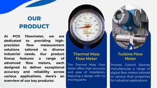 Flow Meter Manufacturer & Supplier in India | Process Control Devices | PDF