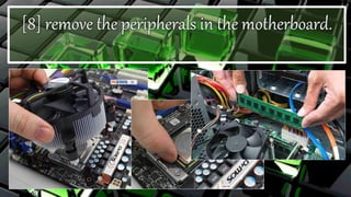 PERSONAL COMPUTER DISASSEMBLY | PPTX | Computing | Technology & Computing