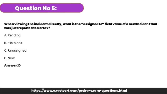 PCDRA Exam Questions Answers 2022 | PDF