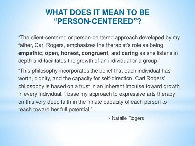 Person Centred Quotes