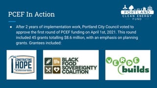 The Portland Clean Energy Fund by Anissa Pemberton | PDF